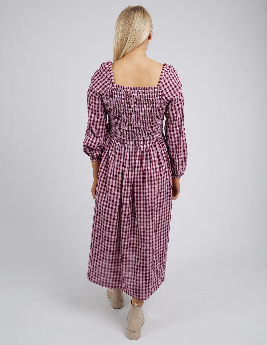 Pippa Check Dress – Elm Lifestyle – Willow Collective Mudgee