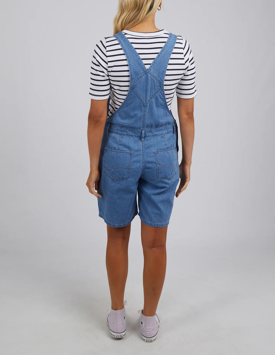 Matilda Short Denim Overalls – Elm Lifestyle – Willow Collective Mudgee