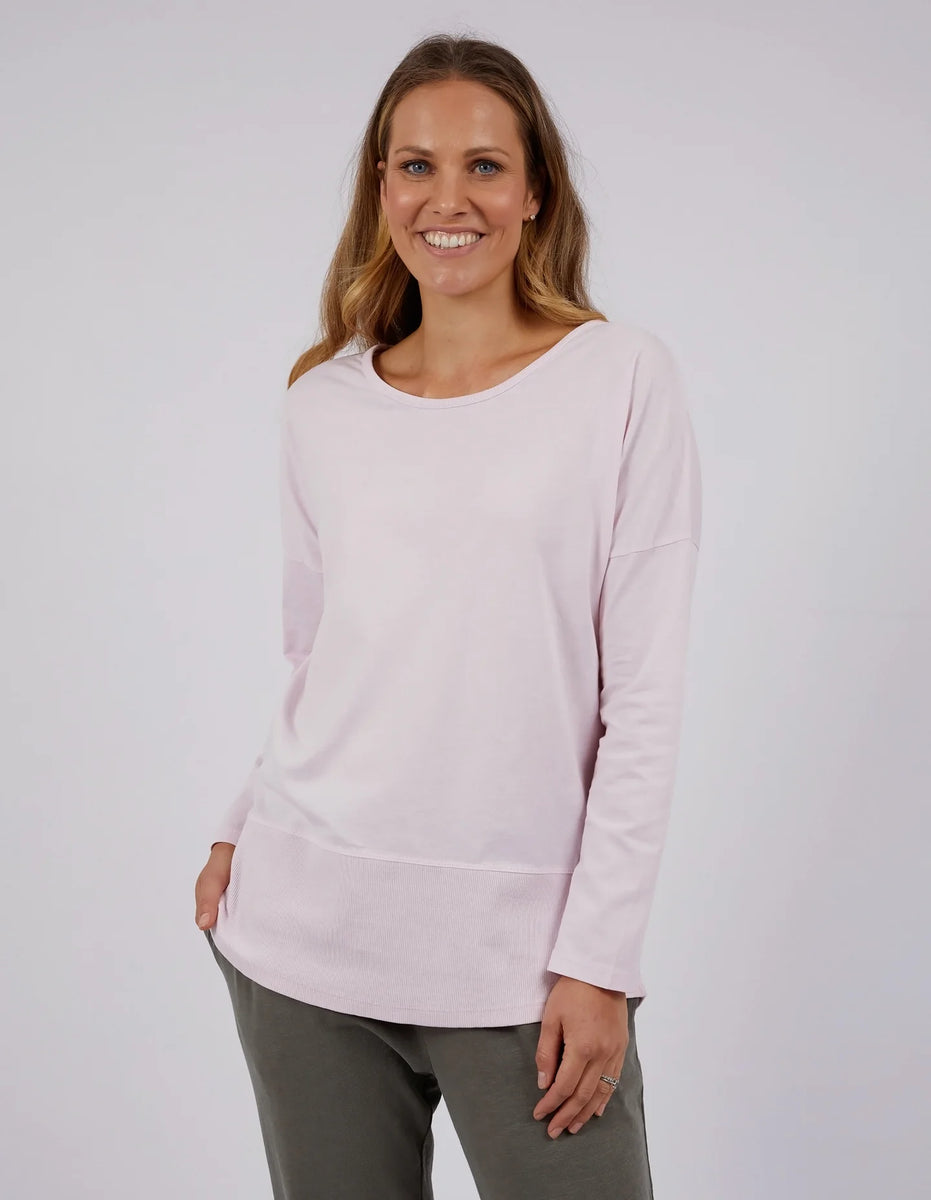 Rib Long Sleeve Tee – Elm Lifestyle – Willow Collective Mudgee