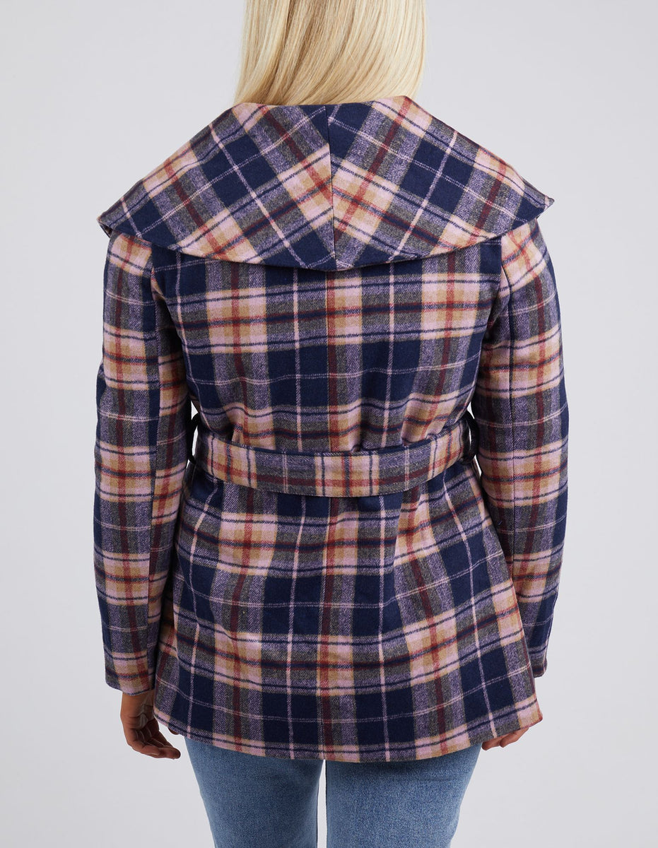 Reilly Check Coat – Elm Lifestyle – Willow Collective Mudgee