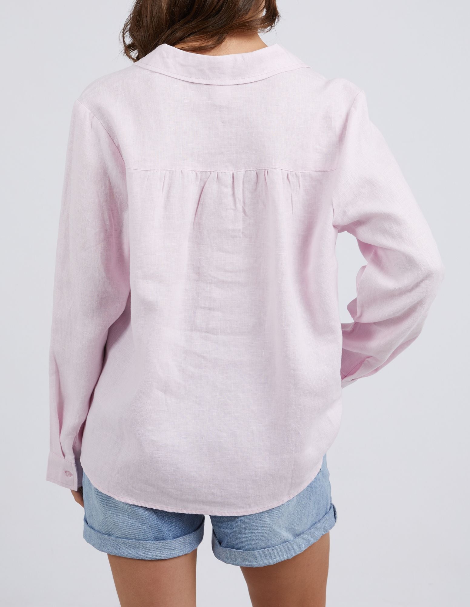 Blair Open Neck Shirt – Elm Lifestyle – Willow Collective Mudgee
