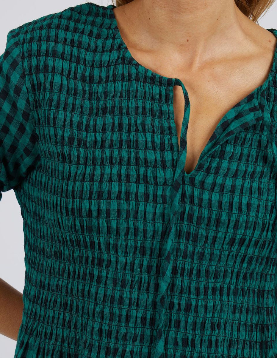 Willa Check Dress – Elm Lifestyle – Willow Collective Mudgee