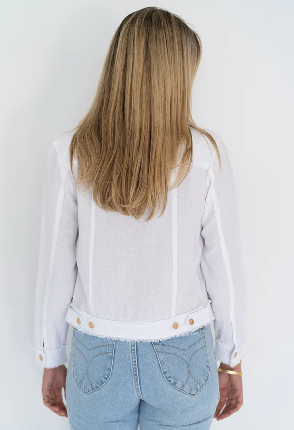Isabella Linen Jacket – HUMIDITY – Willow Collective Mudgee
